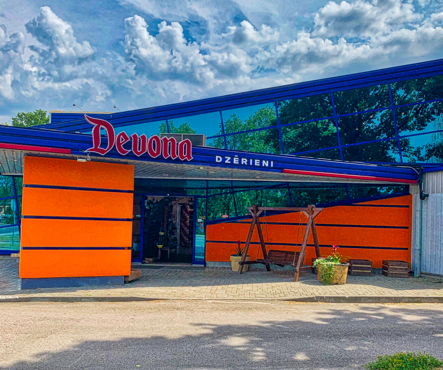 DEVONA dzērieni atver veikalu Jelgavā